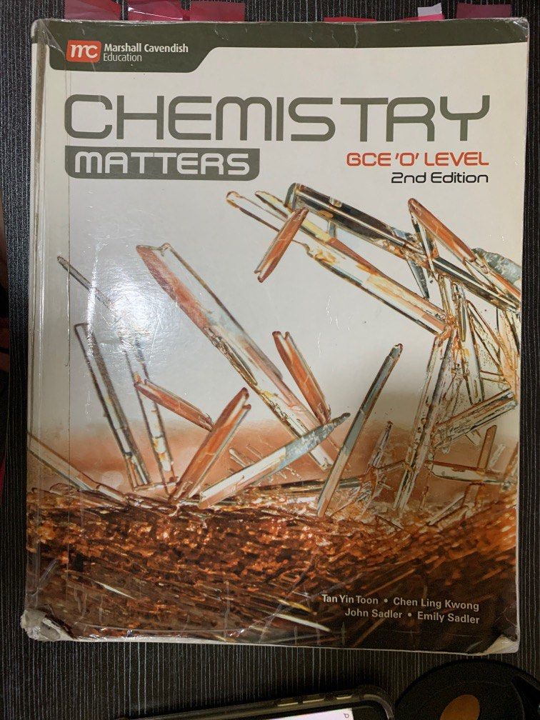 Chemistry Matters for GCE O Level, 2nd Ed, Hobbies & Toys, Books ...
