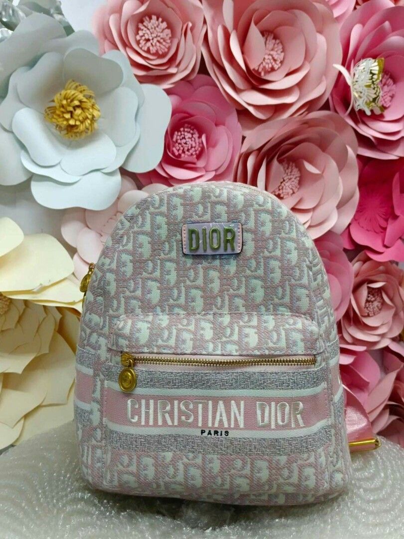 Christian Dior Backpack, Women's Fashion, Bags & Wallets, Backpacks on ...