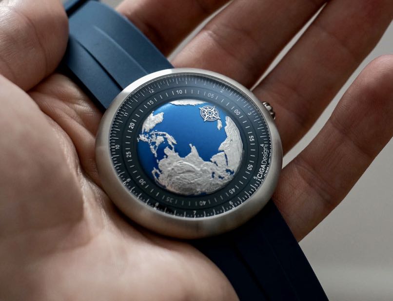 CIGA DESIGN BLUE PLANET, Luxury, Watches on Carousell