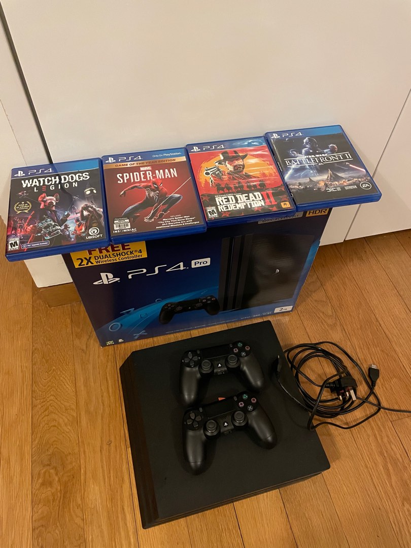 Circuit Breaker PlayStation PS4 Pro 2TB, Video Gaming, Video Game ...