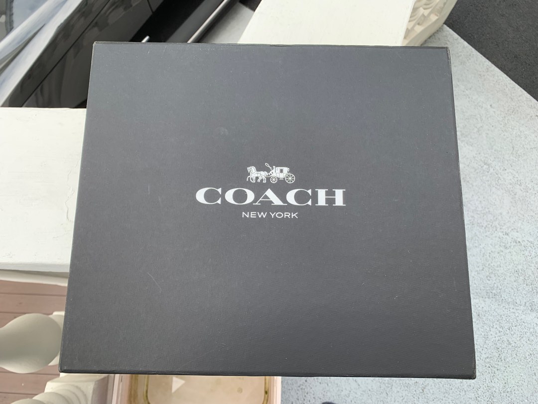 Coach Black Box, Luxury, Bags & Wallets on Carousell