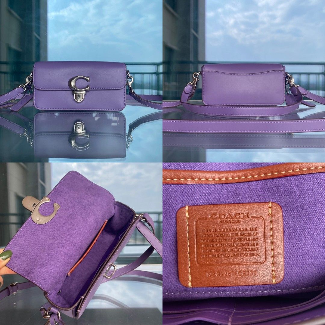 Coach Studio baguette CE331, Women's Fashion, Bags & Wallets, Shoulder ...