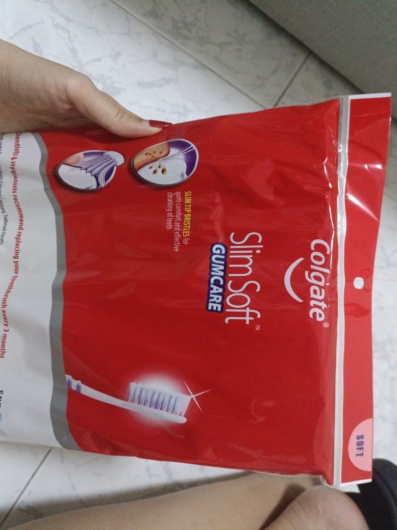Colgate Slimsoft Gumcare, Beauty & Personal Care, Oral Care on Carousell