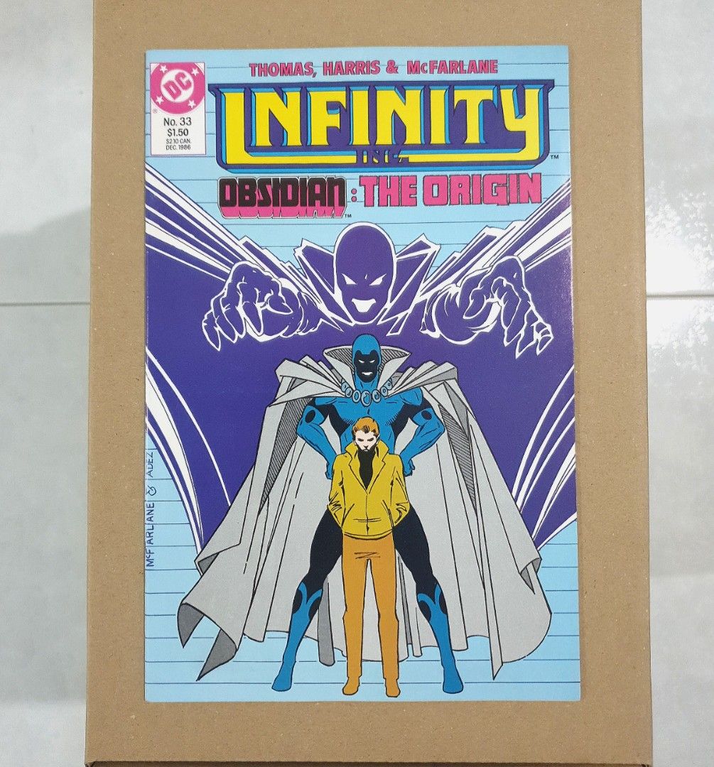 DC Comics Infinity Inc 33 Early Todd McFarlane Art and Cover Very Fine Condition, Hobbies & Toys ...