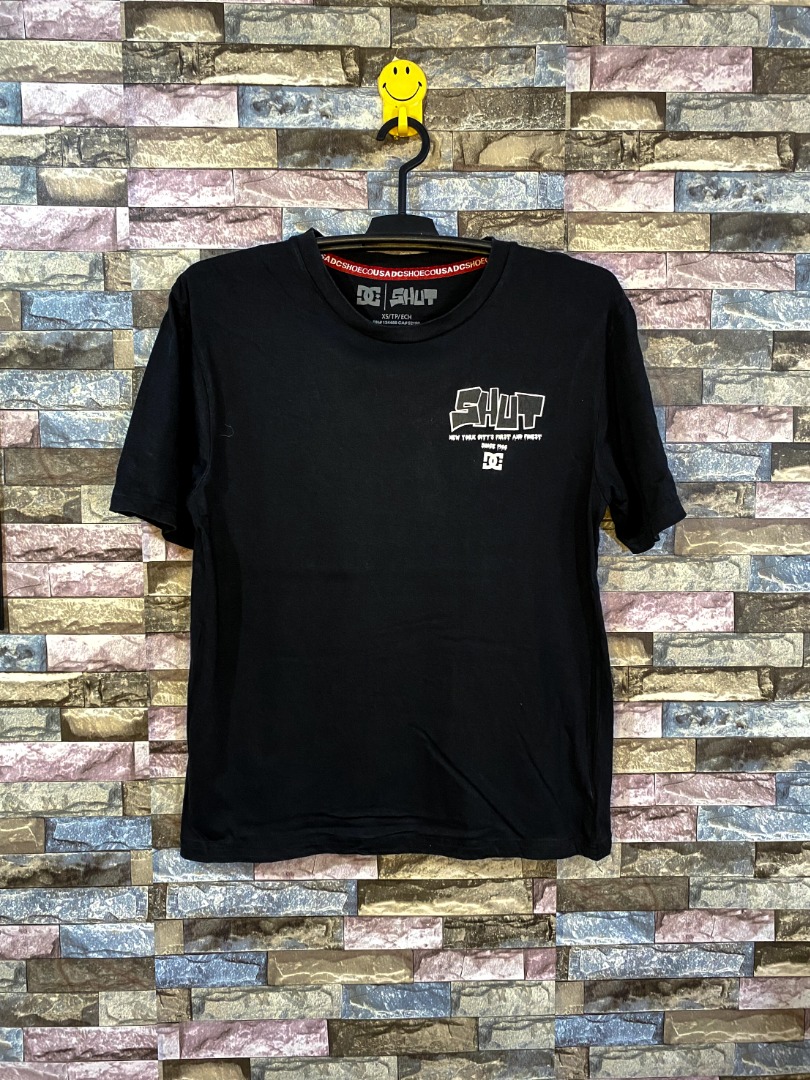 DC x SHUT, Men's Fashion, Tops & Sets, Tshirts & Polo Shirts on Carousell