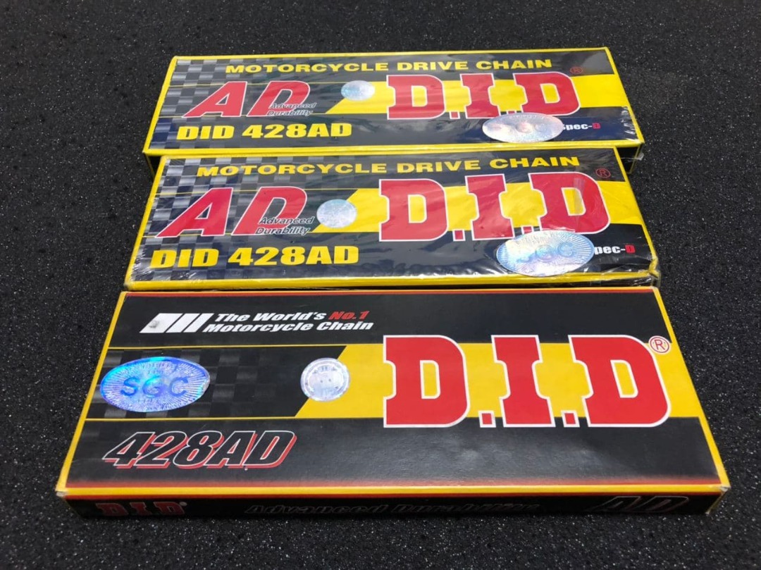 DID and SUN Motorcycle Chain, Hobbies & Toys, Music & Media, CDs & DVDs ...