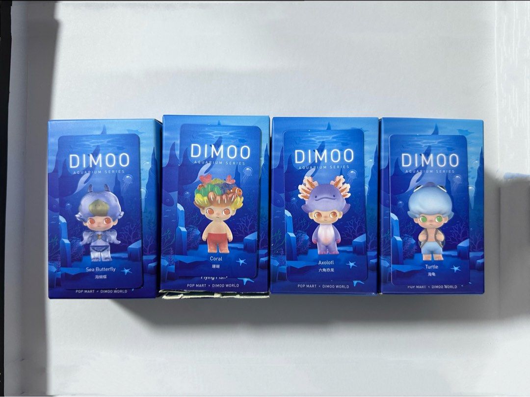 Dimoo Aquarium Series, Hobbies & Toys, Toys & Games on Carousell