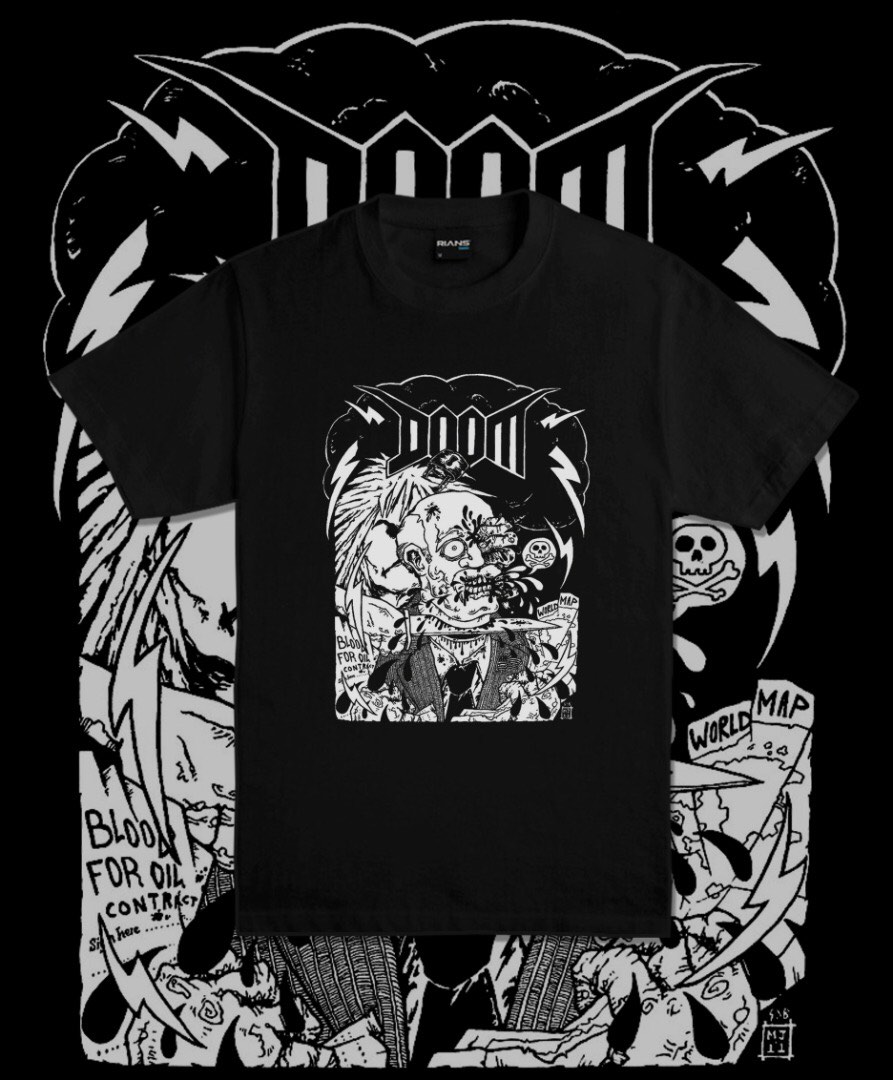 DOOM BAND TSHIRT, Men's Fashion, Tops & Sets, Tshirts & Polo Shirts on ...