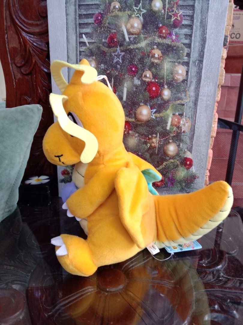 DRAGONITE POKEMON PLUSH, BNWT, 12 INCHES, Hobbies & Toys, Toys & Games ...