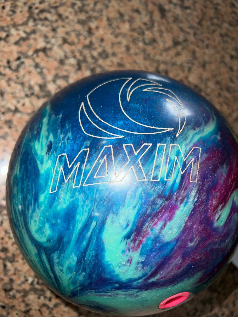 Ebonite Spare Ball Maxim, Sports Equipment, Sports & Games, Billiards ...