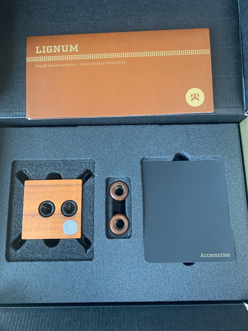 EK CPU Lignum - Walnut, Computers & Tech, Parts & Accessories, Computer Parts on Carousell