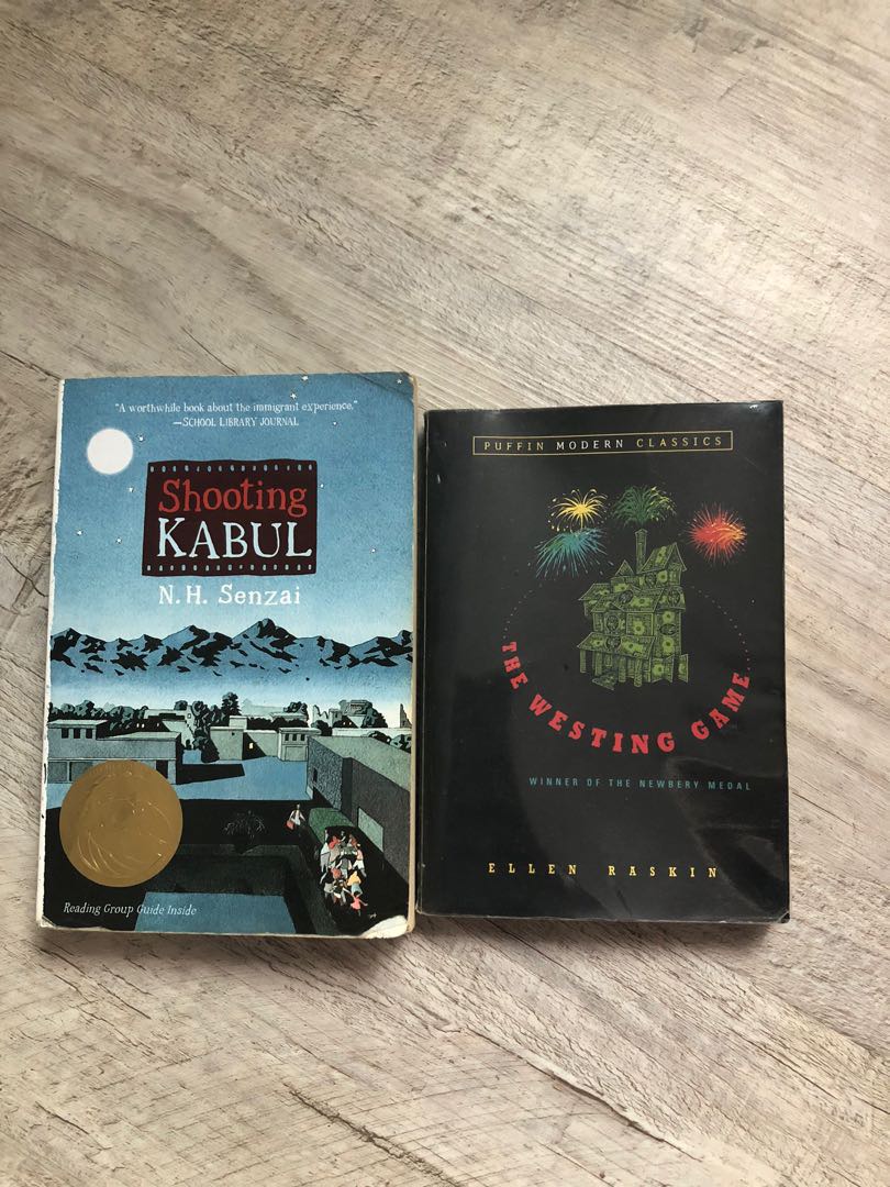 English Novels Shooting Kabul The Westing Game, Hobbies & Toys, Books ...