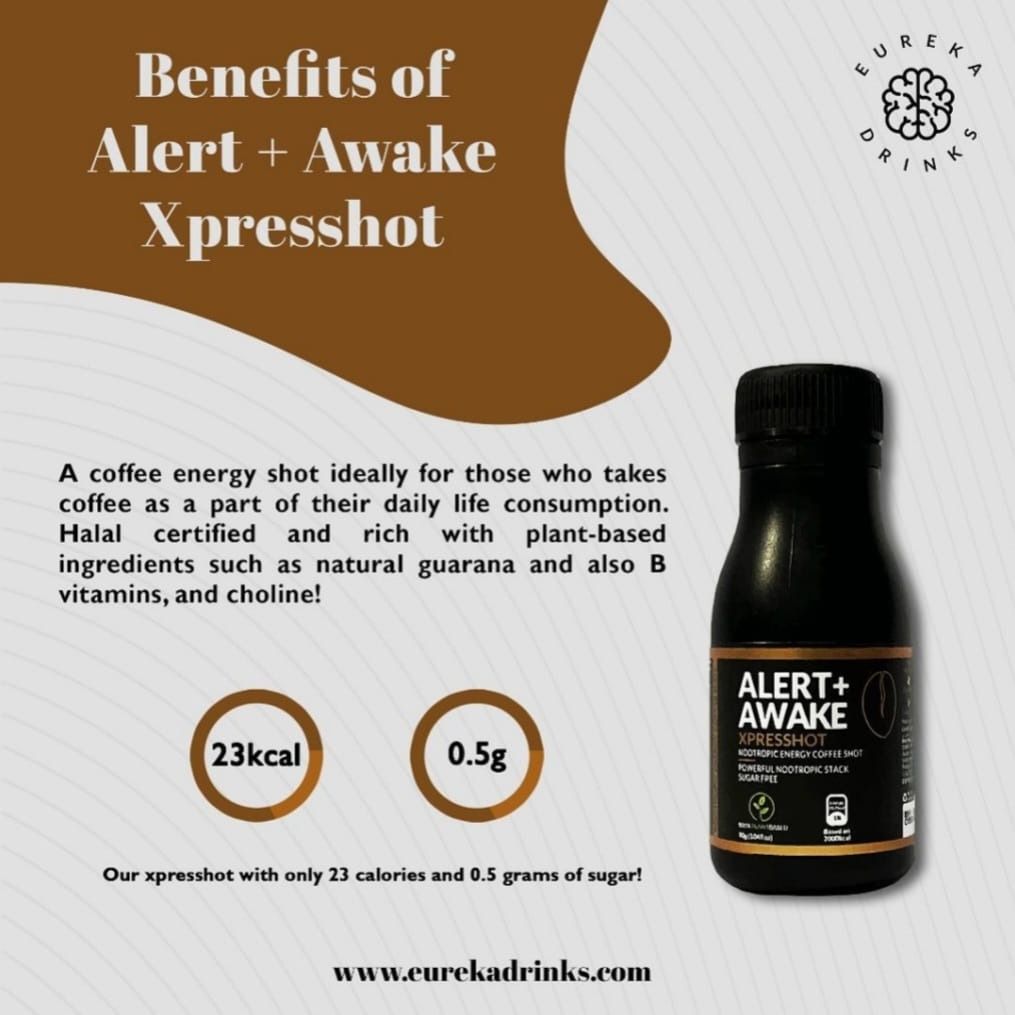 Eureka Drinks - Alert + Awake Xpresshot, Food & Drinks, Beverages on ...