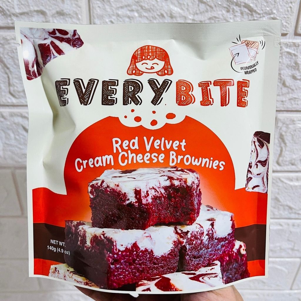 Every Bite Red Velvet Cream cheese brownie, Food & Drinks, Local Eats ...
