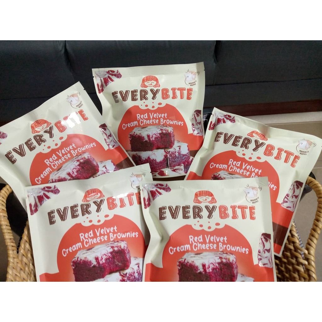Every Bite Red Velvet Cream cheese brownie, Food & Drinks, Local Eats ...