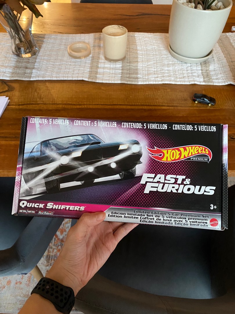Fast and Furious Quick Shifters 5 Car Premium Set Hot Wheels, Hobbies ...