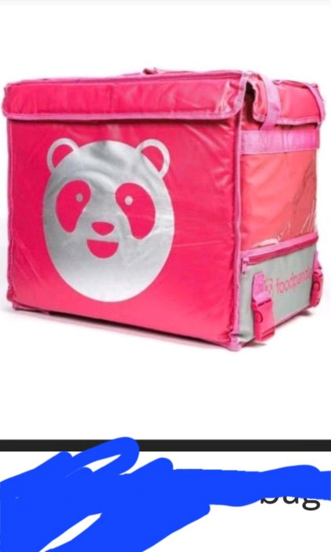 Foodpanda delivery bag, Motorcycles, Motorcycle Accessories on Carousell