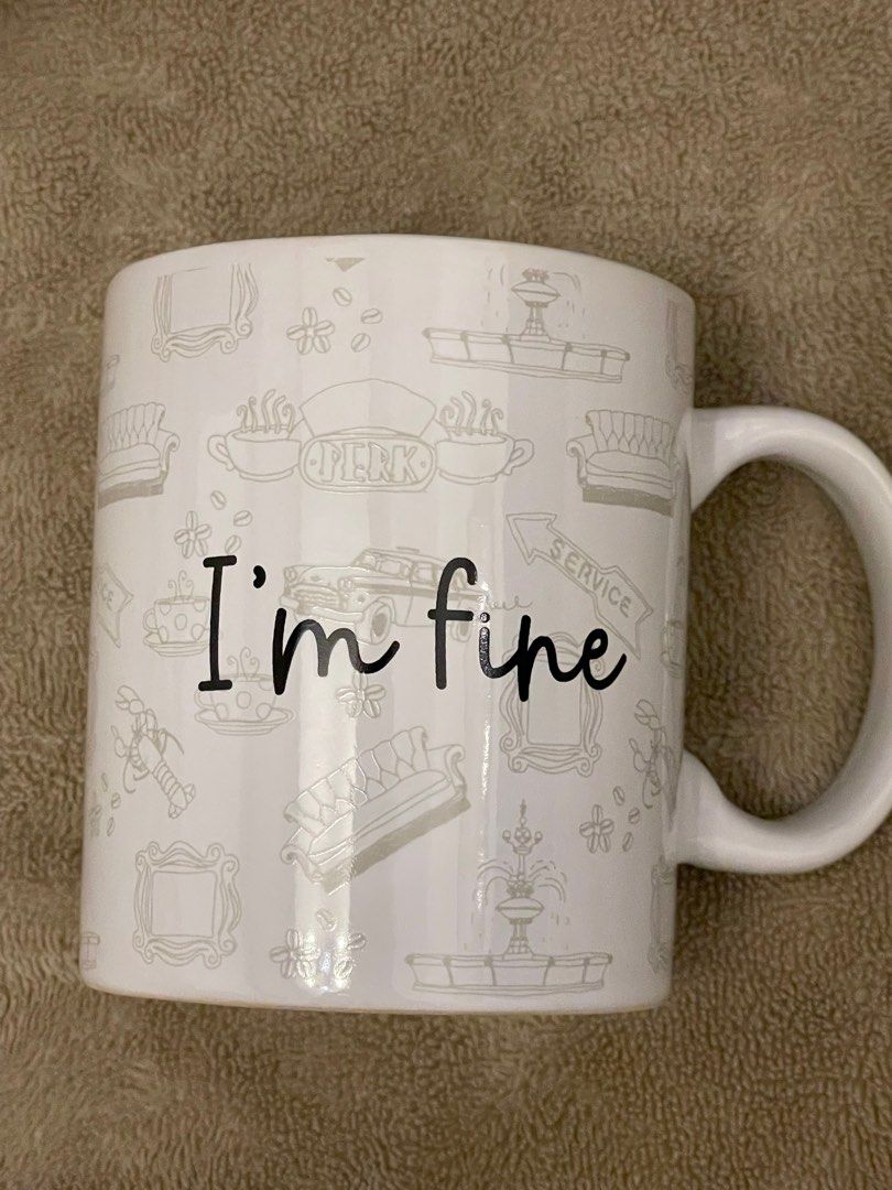 FRIENDS Ross Mug - Official Merch, Hobbies & Toys, Memorabilia ...