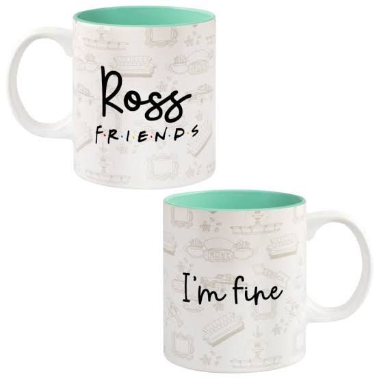 FRIENDS Ross Mug - Official Merch, Hobbies & Toys, Memorabilia ...