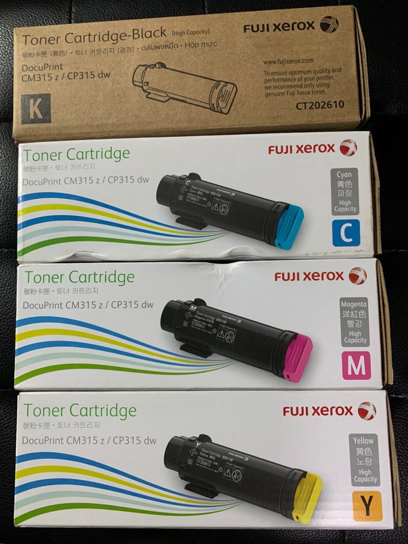 Fuji xerox CM315 toner, 電腦＆科技, 打印機及影印機 - Carousell