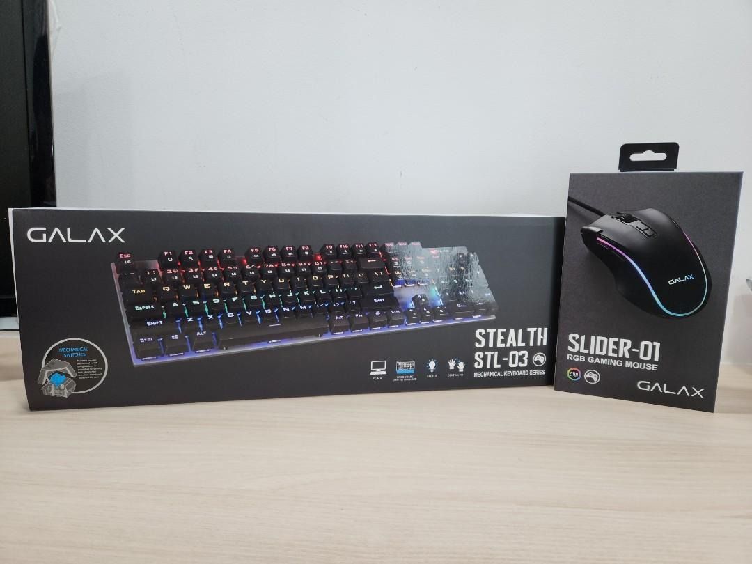 Galax RGB mechanical gaming keyboard and gaming mouse, Computers & Tech ...