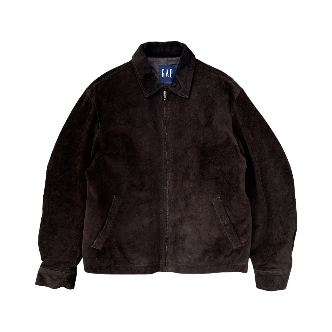 Gap - Kanye West Vibe - Hard Gamuza Harrington Jacket Brown, Men's ...