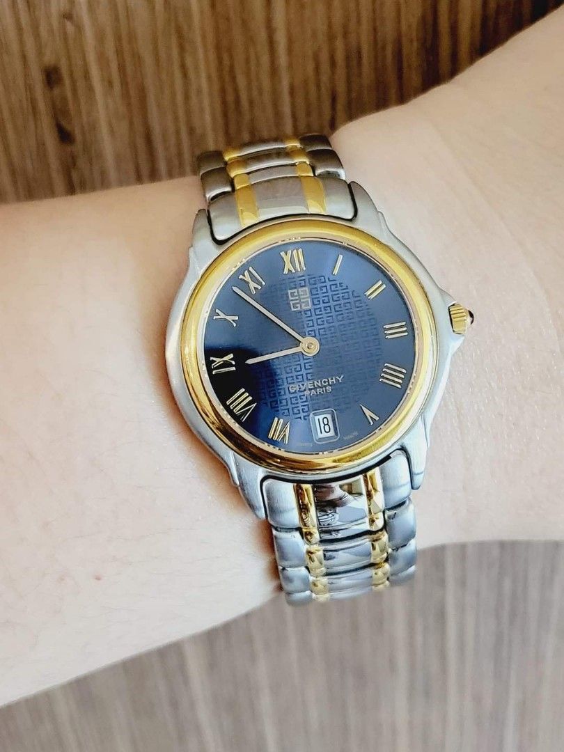 GIVENCHY 2 Tone Watch, Luxury, Accessories on Carousell