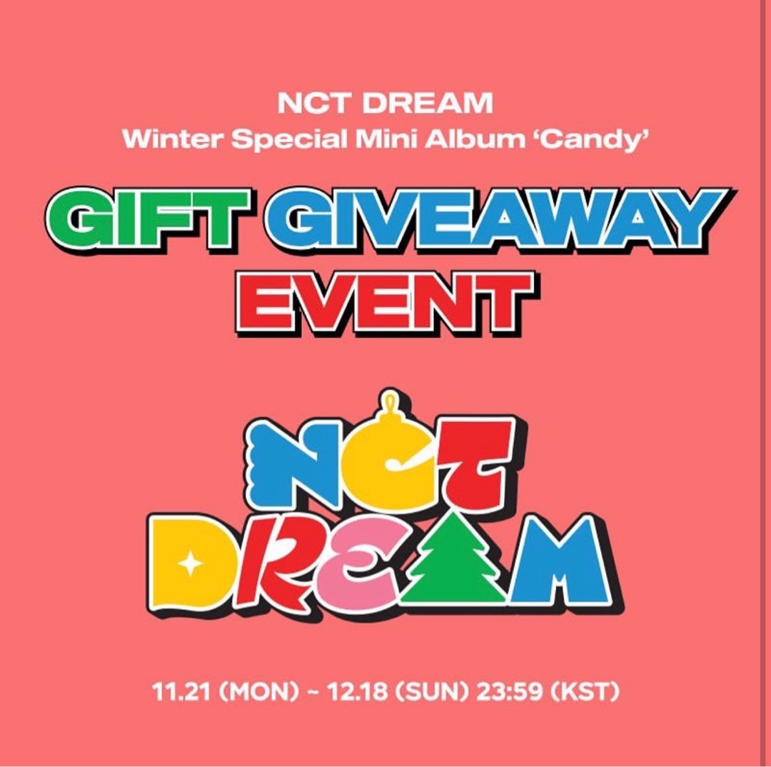 (GO) nct dream candy digipack / photobook album mark renjun jeno jaemin haechan chenle jisung ...