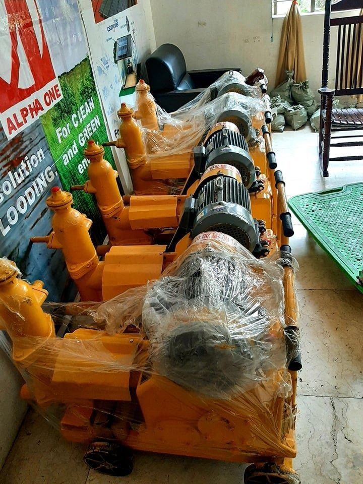 Grouting Pump Machine 380V, 3Phase Complete Accessories And Ready To ...