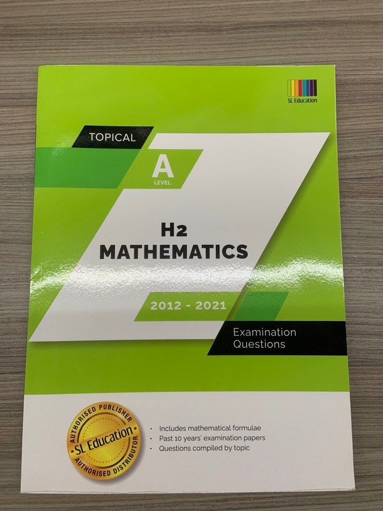 H2 Mathematics topical TYS, Hobbies & Toys, Books & Magazines ...