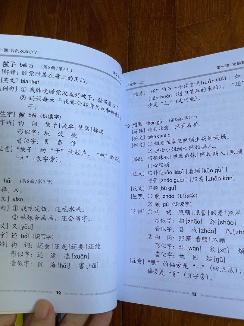 Handbook of Chinese Vocabulary P2A/2B, Hobbies & Toys, Books & Magazines, Textbooks on Carousell