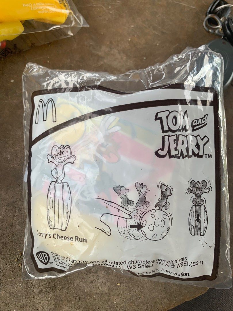 Happy Meal Jerry Cheese Run, Hobbies & Toys, Toys & Games on Carousell