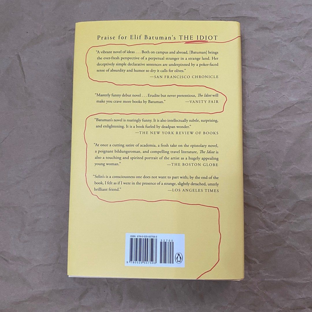 (Hardcover) Either/Or by Elif Batuman, Hobbies & Toys, Books ...