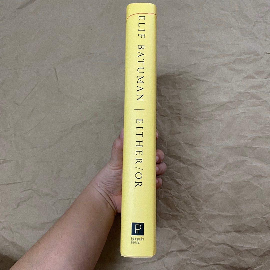 (Hardcover) Either/Or by Elif Batuman, Hobbies & Toys, Books ...