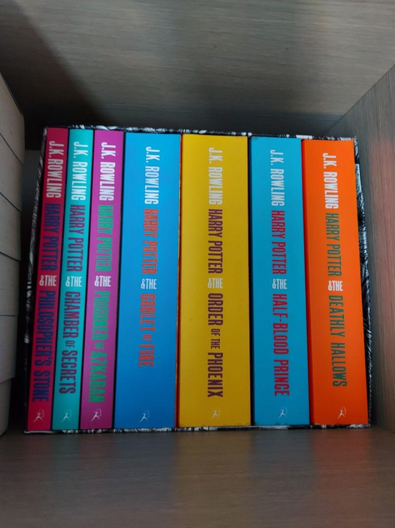 Harry Potter Series (7 Books Set) - J.K. Rowling, Hobbies & Toys, Books ...