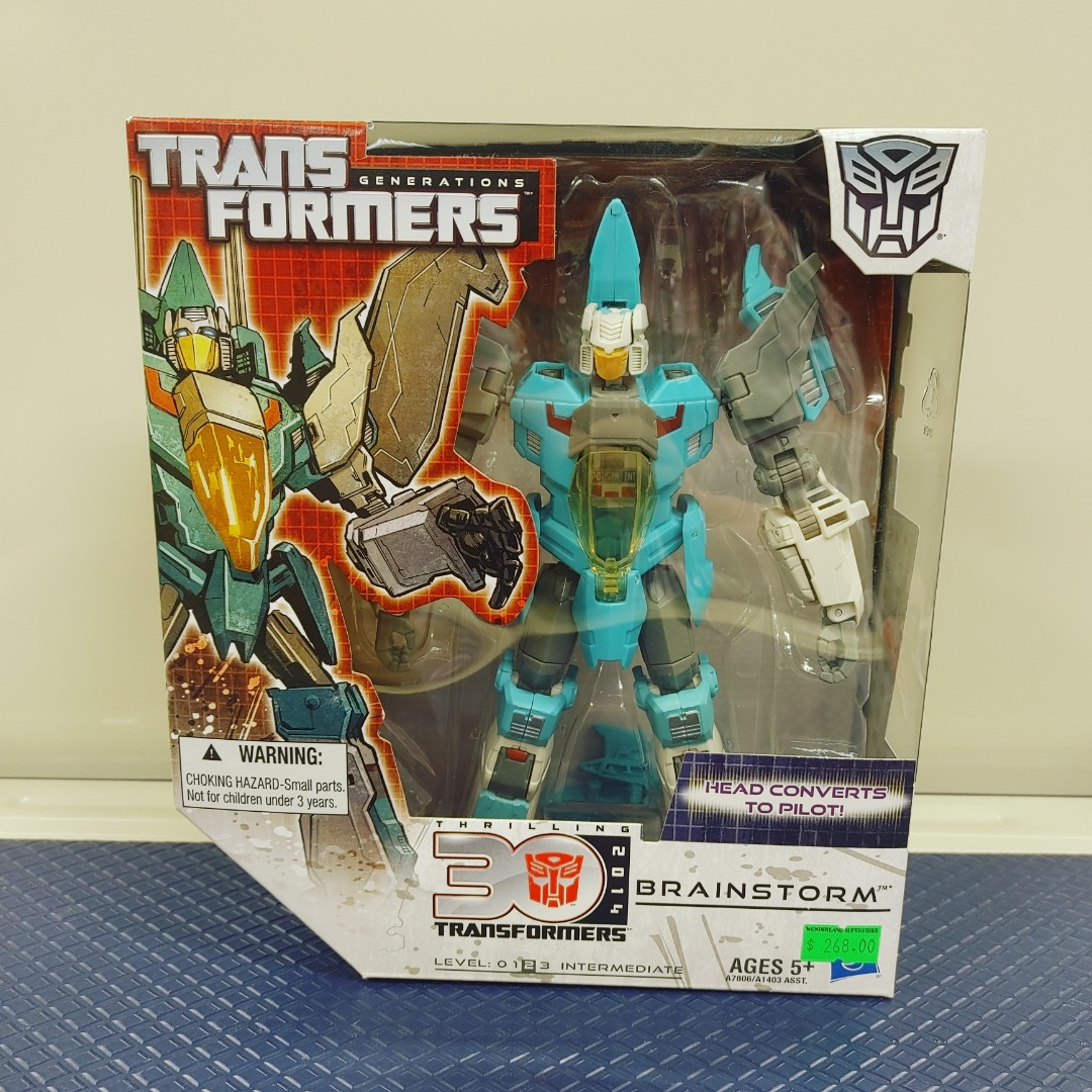 Hasbro 變形金剛 30週年 頭領戰士 小諸葛 Transformers Generations Brainstorm IDW 麥加登 柯 ...