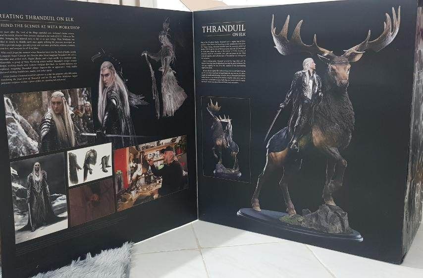 Hobbit Thranduil on elk 1:6 scale collectible, Hobbies & Toys ...