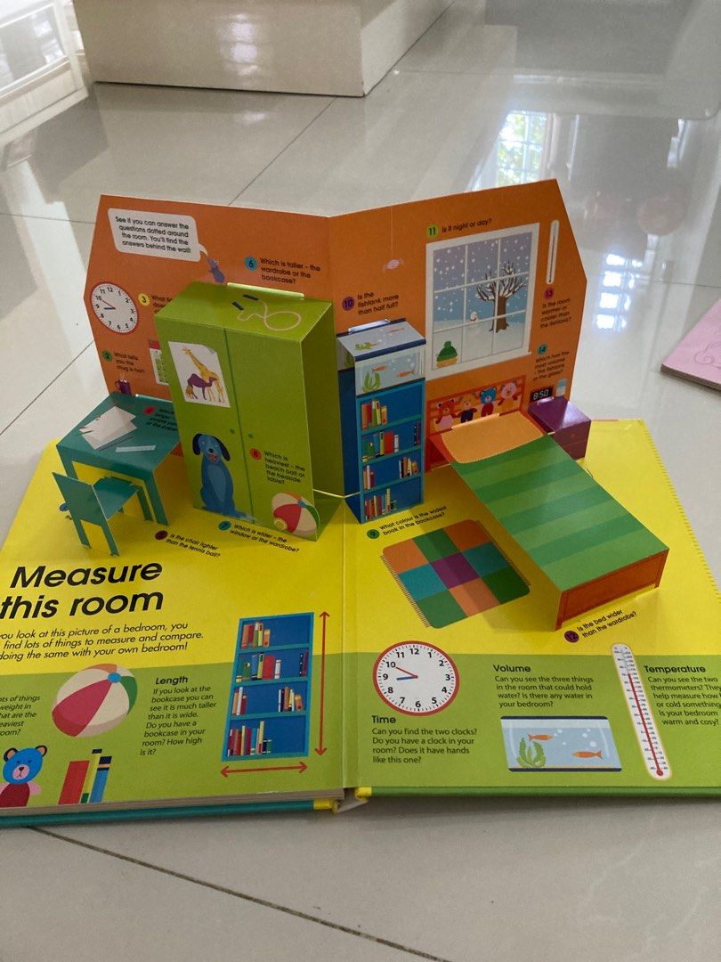 How to measure everything for kids 3-8 years old, Hobbies & Toys, Books ...