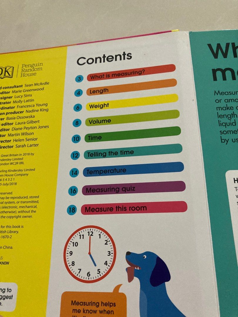 How to measure everything for kids 3-8 years old, Hobbies & Toys, Books ...