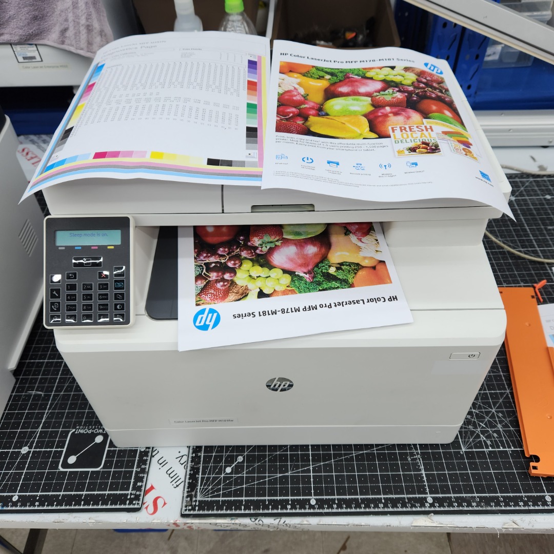 HP M181FNW MULTI FUNCTION LASER PRINTER, Computers & Tech, Printers ...