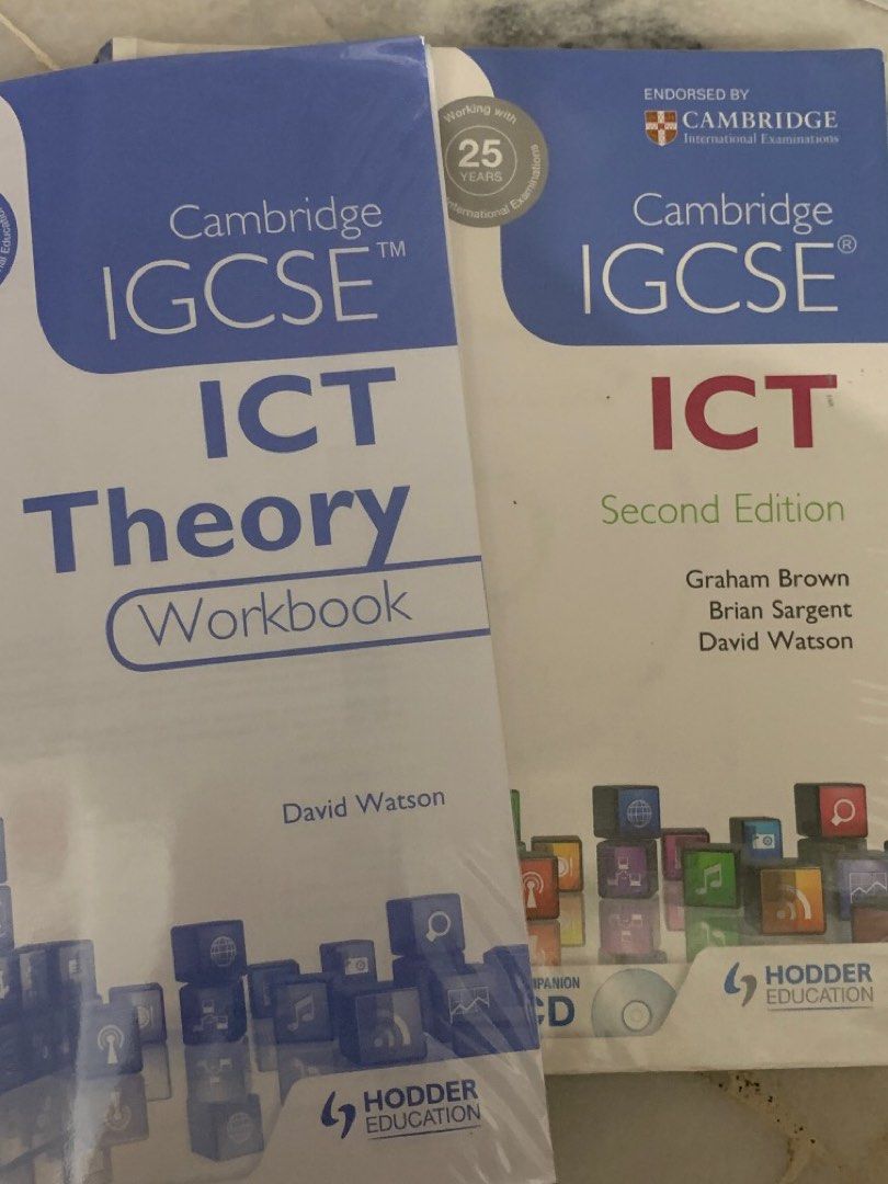 Ict Theory Textbook Igcse Hobbies And Toys Books And Magazines Textbooks