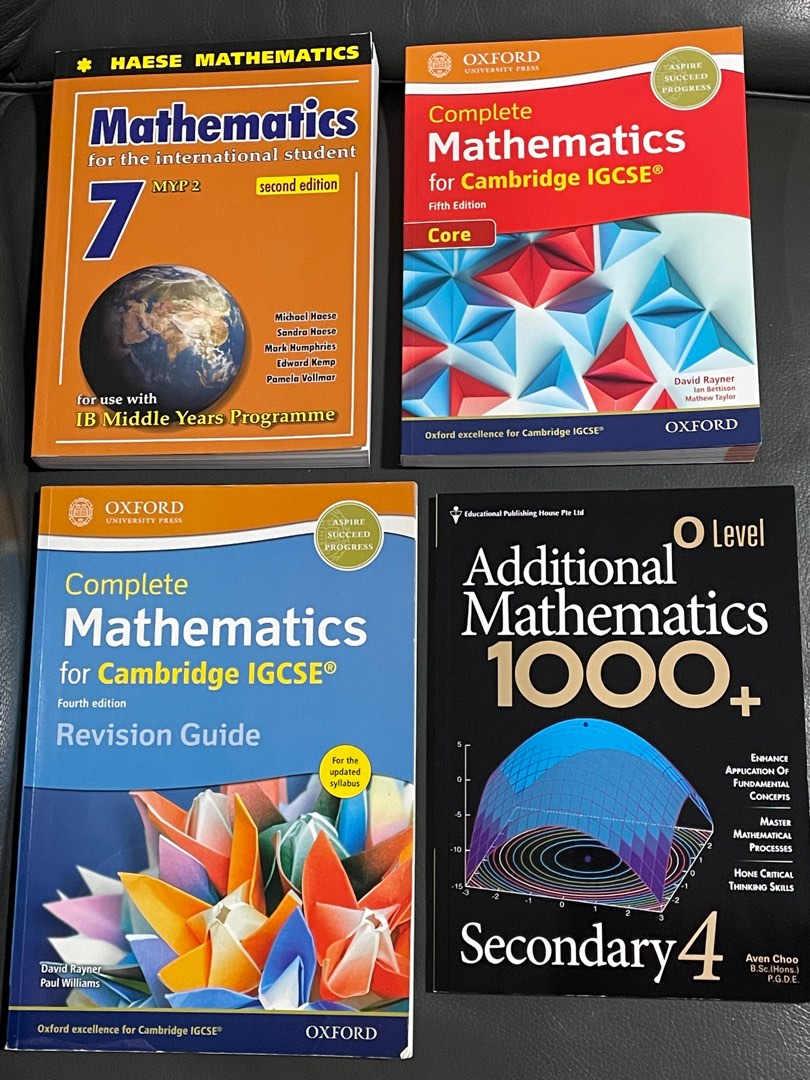 Igcse Maths Hasse Mathematics 7 Myp2 2nd Ed Complete Mathematics For Cambridge Igcse 5th Ed