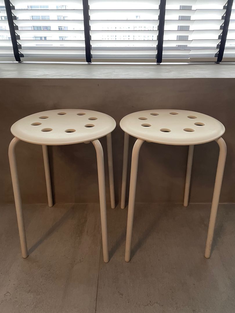 IKEA stools, Furniture & Home Living, Furniture, Chairs on Carousell
