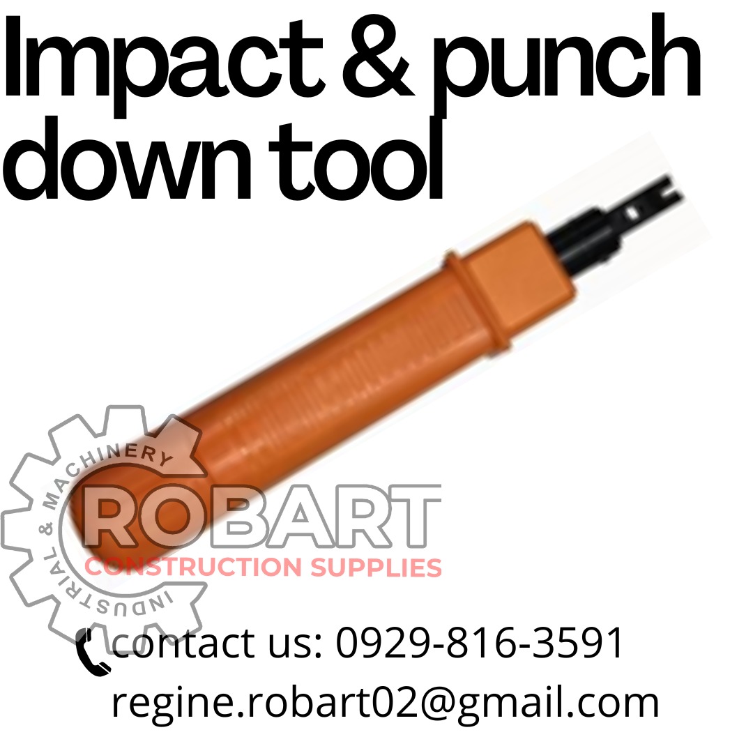 Impact & punch down tool, Commercial & Industrial, Construction Tools ...