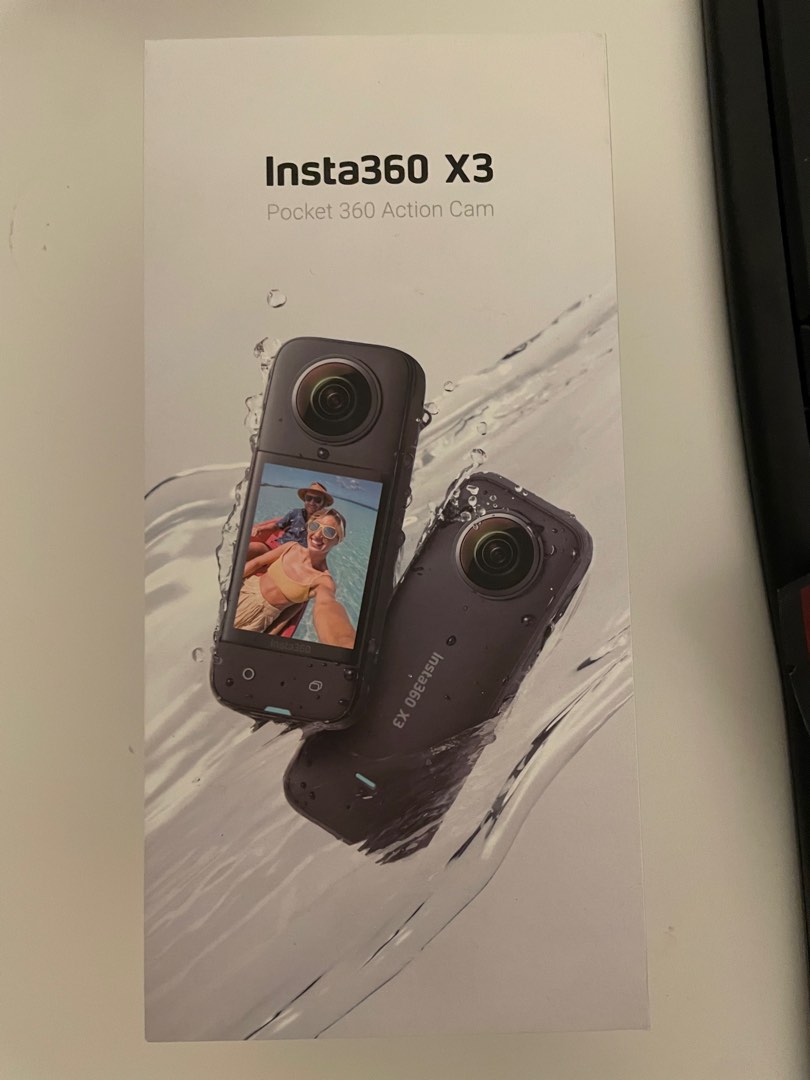 Insta360 X3 (One X3) with Insta360 Care, Photography, Cameras on Carousell