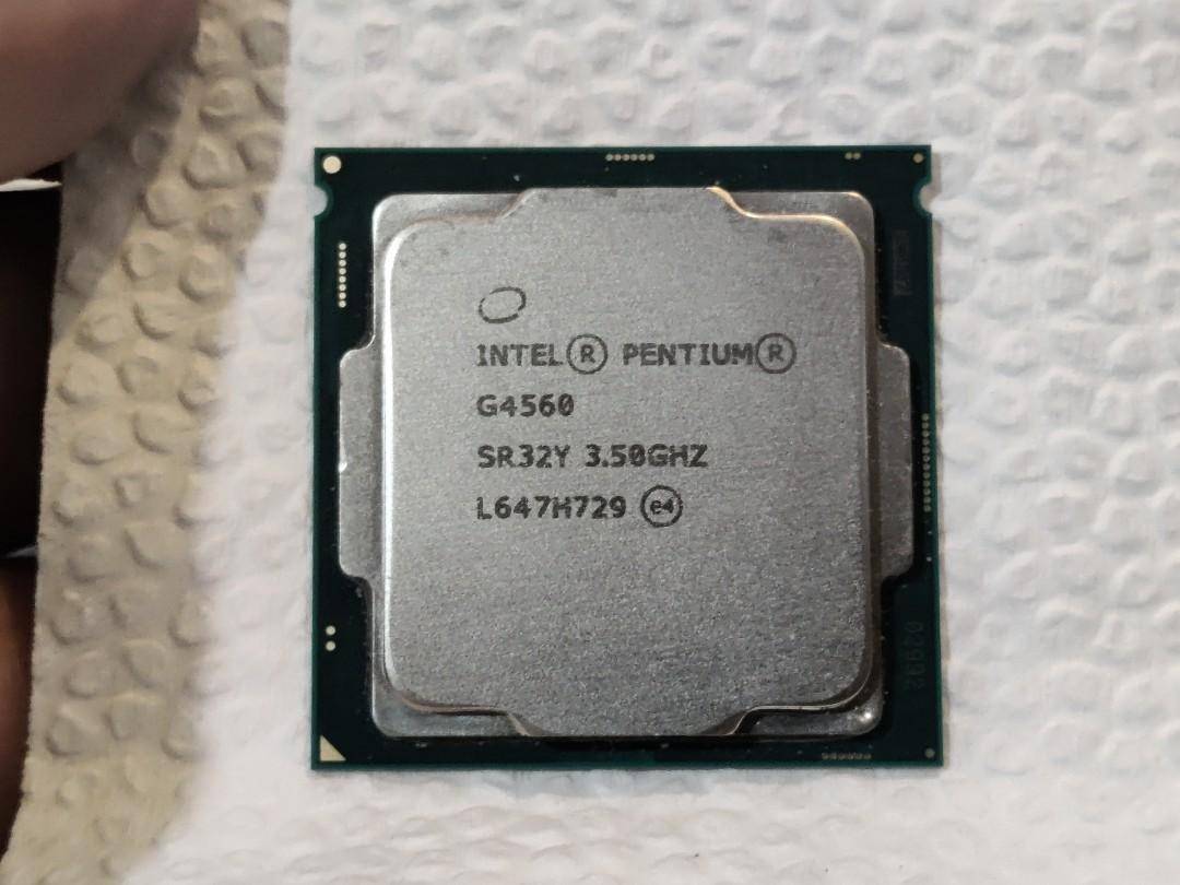 Intel Pentium G4560 3.5ghz Processor 7th gen processor, Computers ...