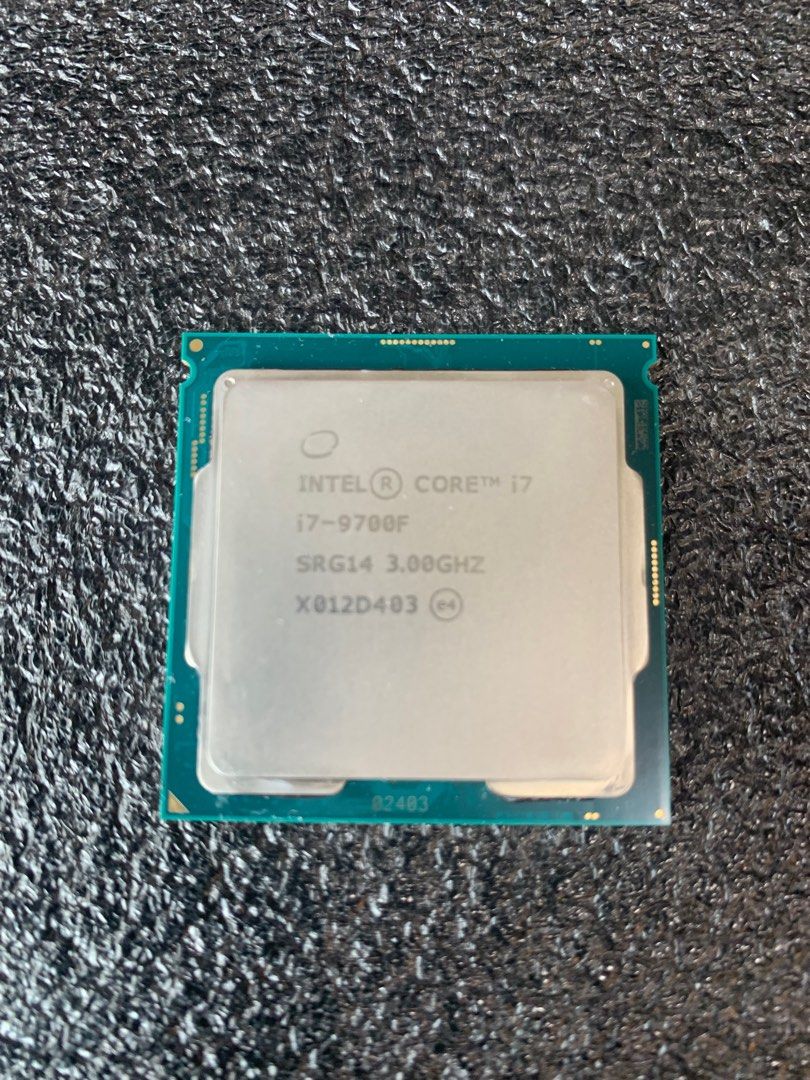 Intel i7 9700f 3GHz Processor, Computers & Tech, Parts & Accessories ...
