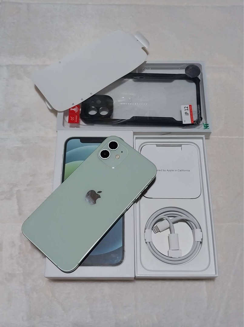 Iphone 12 64gb Mint Green (Openline), Mobile Phones & Gadgets, Mobile ...