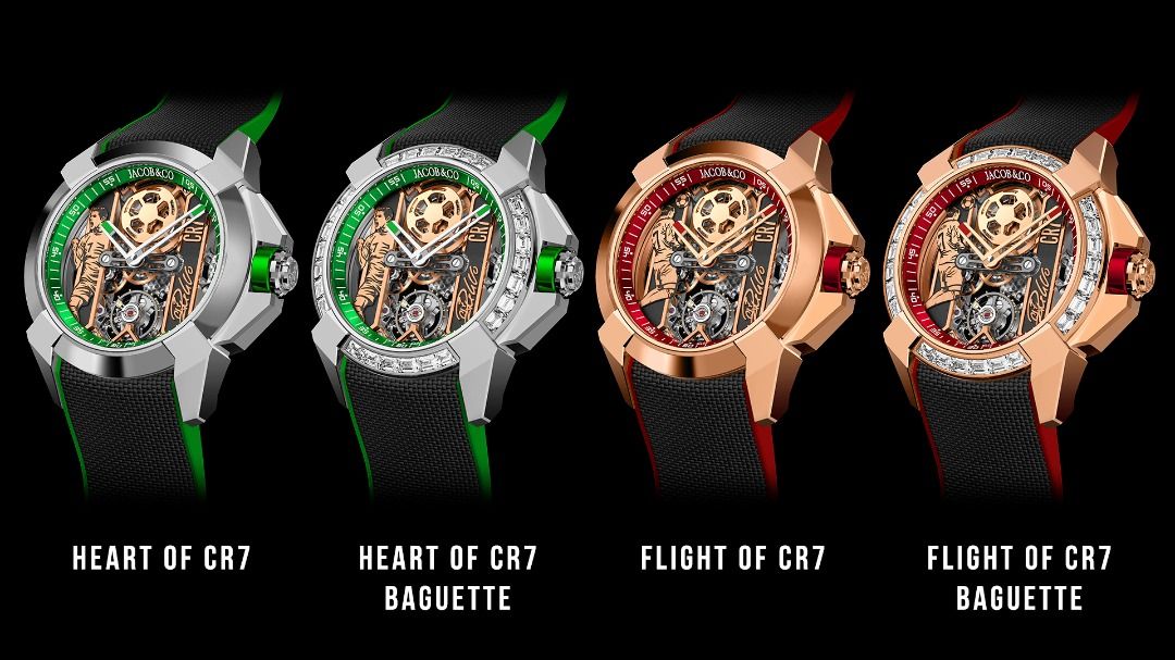 Jacob & Co Flight Of CR7 Baguette EX120.43.BC.AA.ABRUA (Retail:HK ...