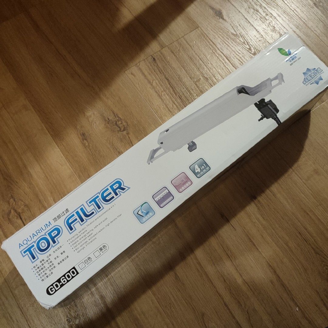 jeneca aquarium top filter GD-600, Pet Supplies, Homes & Other Pet ...